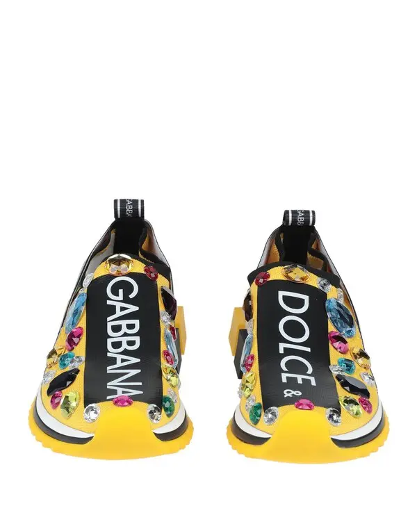 Dolce & Gabbana Embellished Round Toe Sneakers