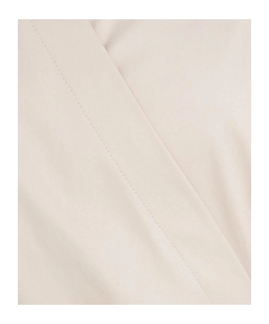 Max Mara Plain Poplin Wrap Shirt Dress - Grey