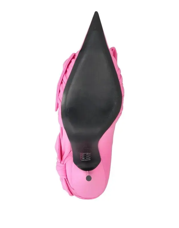 Balenciaga Leather Courts With Bow Detailing - No