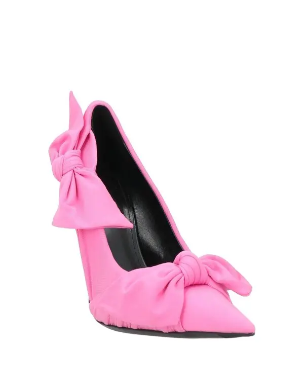 Balenciaga Leather Courts With Bow Detailing - No