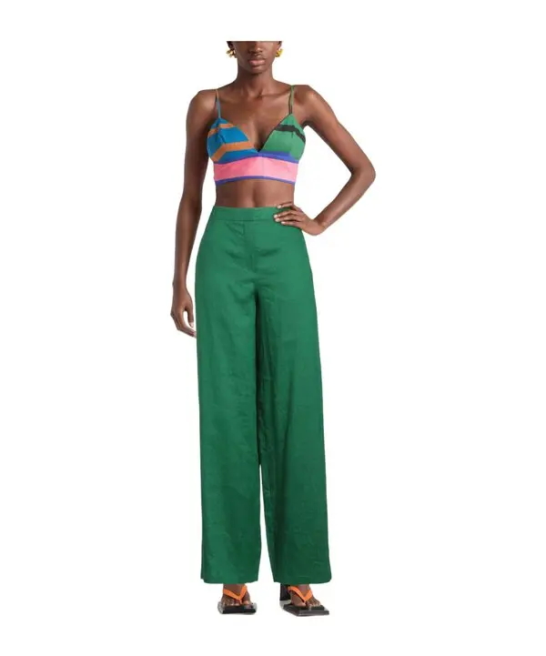 Max Mara Wide-leg Linen Trousers