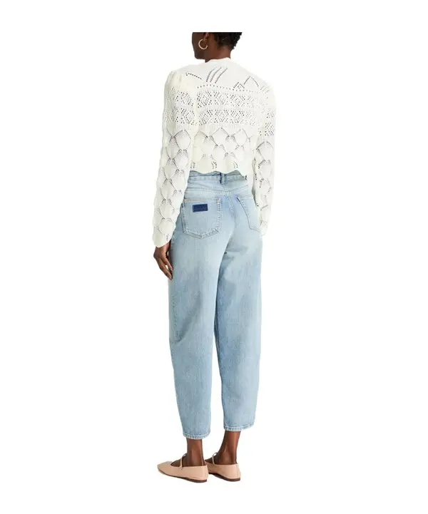 Farm Rio Open-knit Cardigan