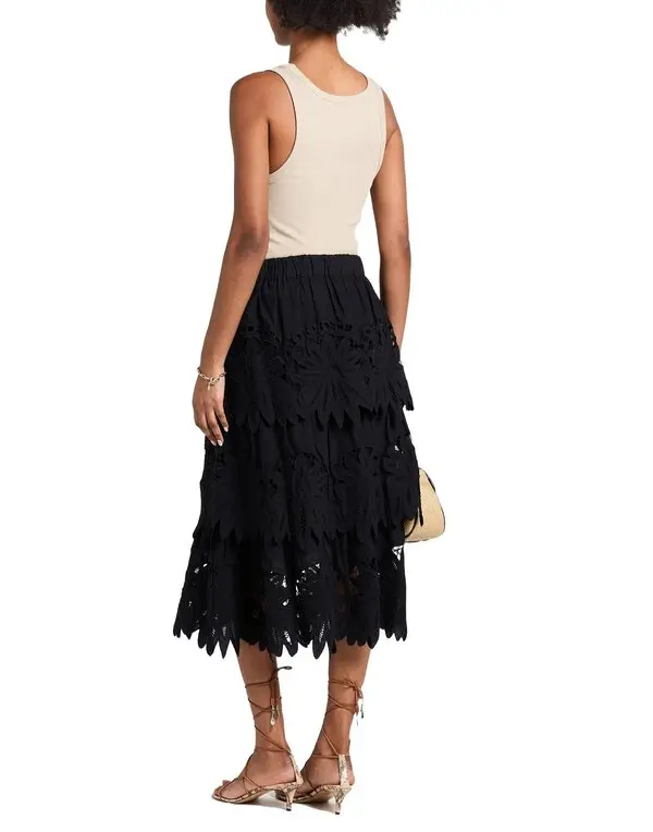 Farm Rio Solid Color Cut-out Dress