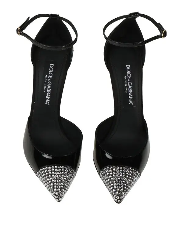 Dolce & Gabbana Embellished Leather Pumps