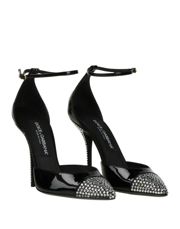 Dolce & Gabbana Embellished Leather Pumps