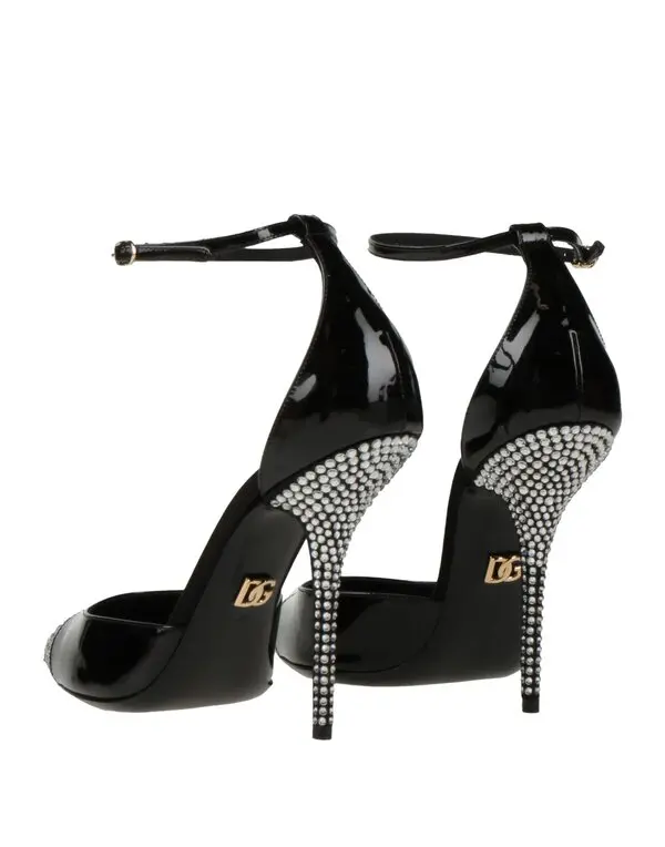Dolce & Gabbana Embellished Leather Pumps