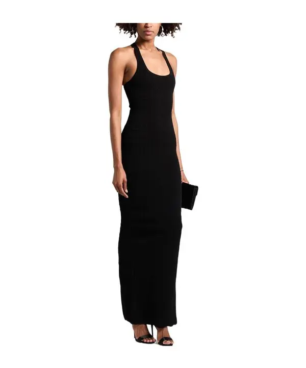 Jacquemus Sleeveless Maxi Dress With Square Neckline And Back Split