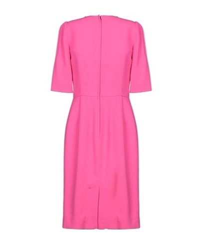 Dolce & Gabbana Crepe Short Sleeve Dress