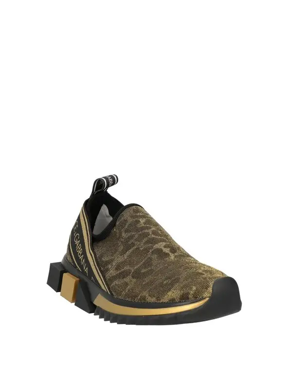 Dolce & Gabbana Sock Sneakers With Leopard Print
