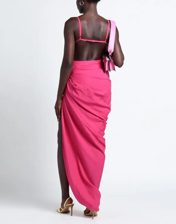 Jacquemus Ruched Maxi Dress