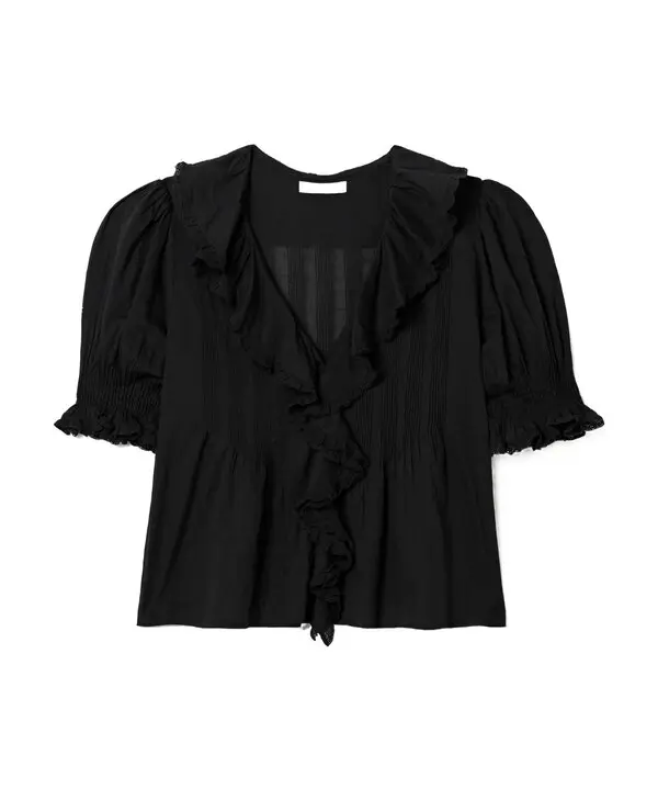 DÔEN Puff Sleeve Blouse