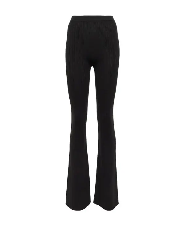 Rick Owens Ribbed Flare Trousers