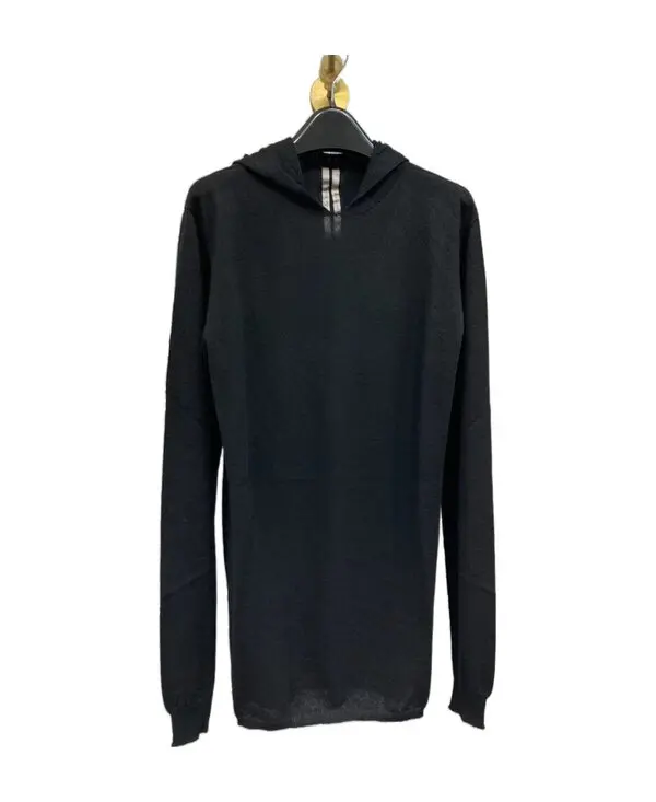 Rick Owens Hooded Sweater - Black