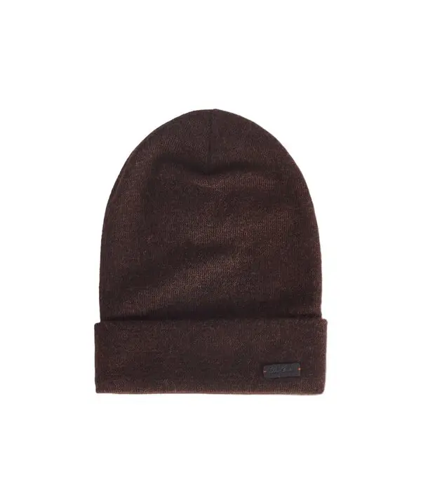 Loro Piana Ribbed Knitted Hat - Black