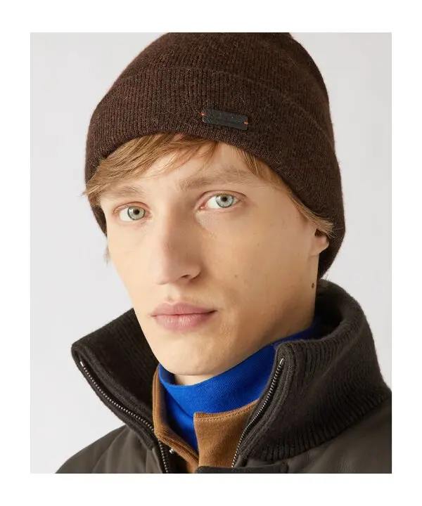 Loro Piana Ribbed Knitted Hat