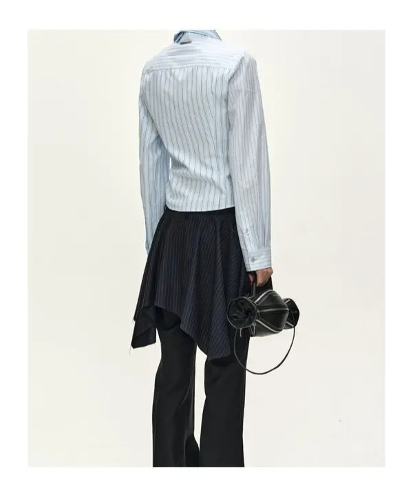 Andersson Bell Split-stripe Contour Shirt