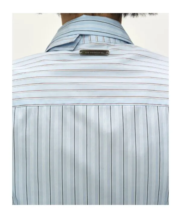 Andersson Bell Split-stripe Contour Shirt