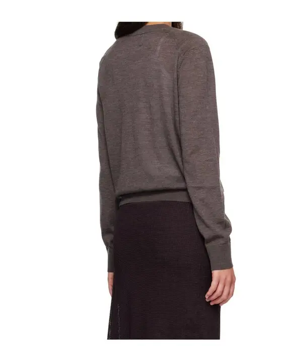 Loulou De Saison Ditto Fine-knit Cashmere Sweater - Brown