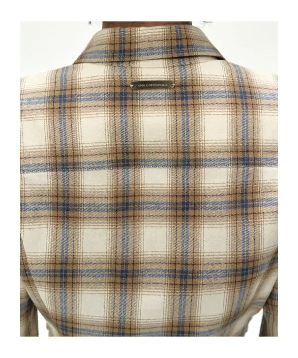 Andersson Bell Check Studded Contour Shirt