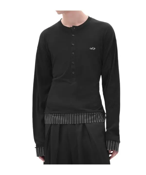 ANN DEMEULEMEESTER Las Serafino Long-sleeved T-shirt
