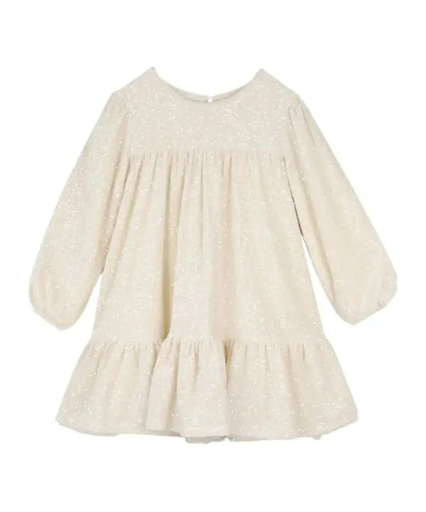 BILLIEBLUSH Sequin Embellished Ruffled Dress