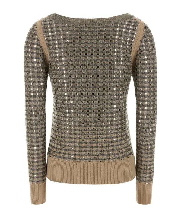 Ermanno Scervino Embroidered And Embellished Sweater