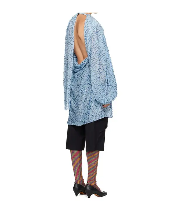KIKO KOSTADINOV Light Polka Dot Dress