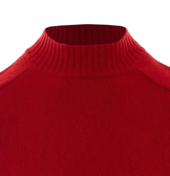Loulou De Saison Ruth Stand Collar Top - Red
