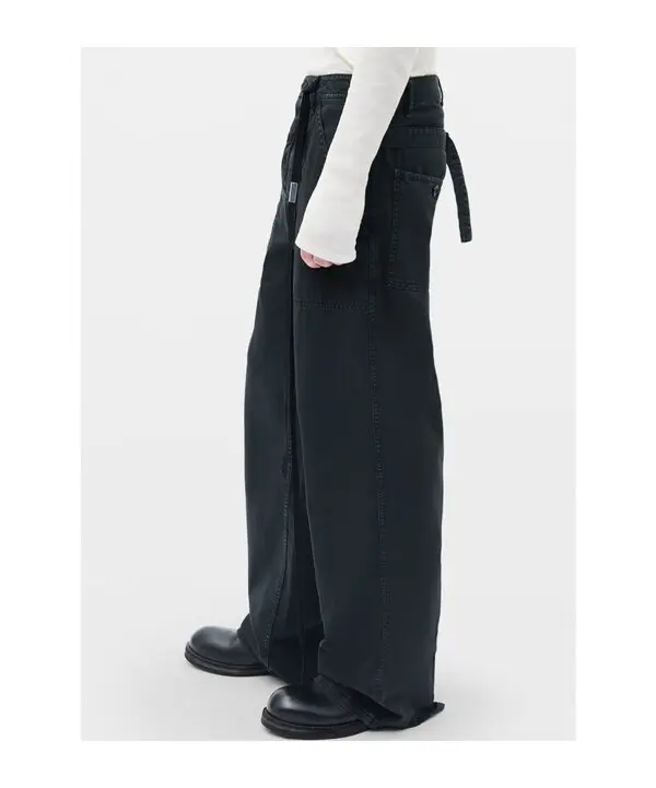 ANN DEMEULEMEESTER Monder Drawstring Trousers