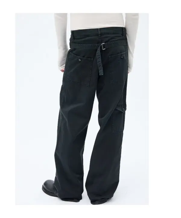 ANN DEMEULEMEESTER Monder Drawstring Trousers