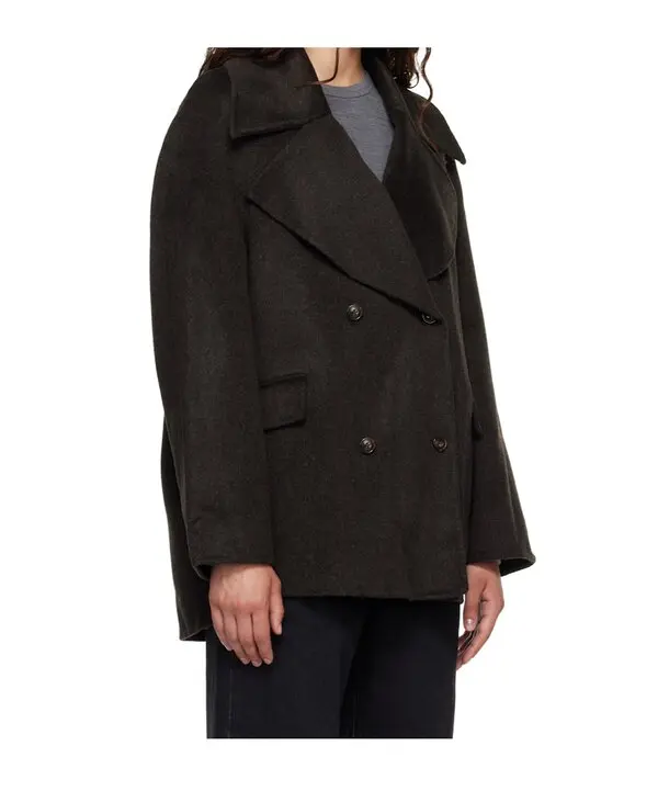 Loulou De Saison Double-breasted Jacket - Brown