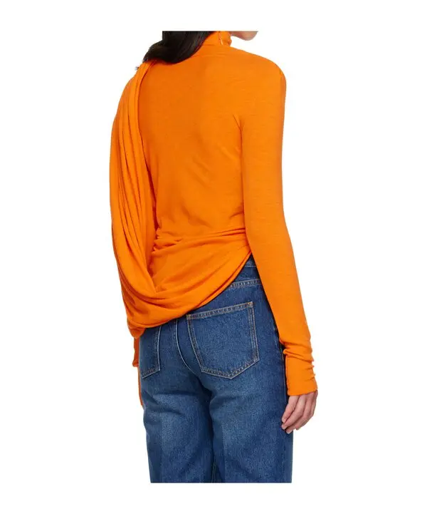 MUGLER Cascade Sleeves Top
