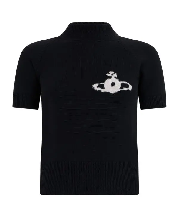 VIVIENNE WESTWOOD Short Sleeve Knitted Top