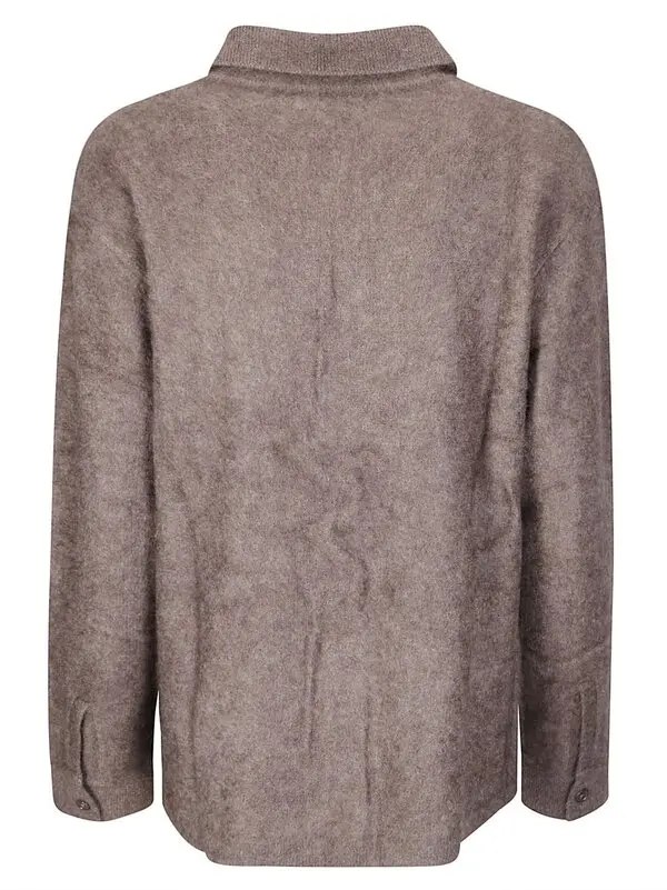 P.a.r.o.s.h Buttoned Shirt Cardigan