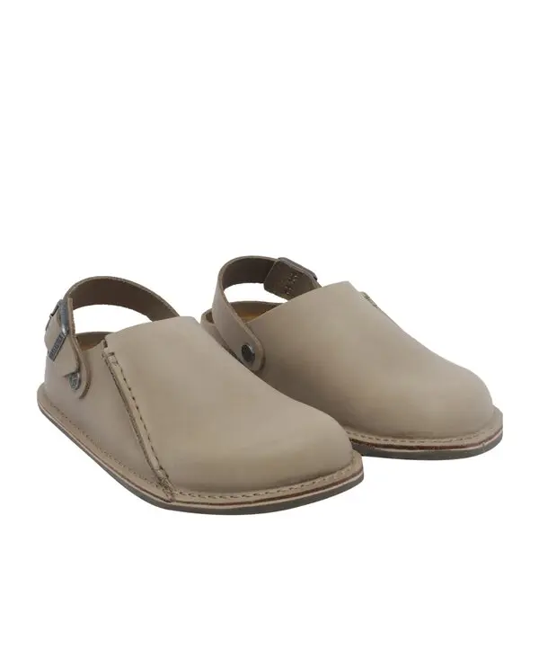 BIRKENSTOCK Lutry Premium Oiled Leather Mules