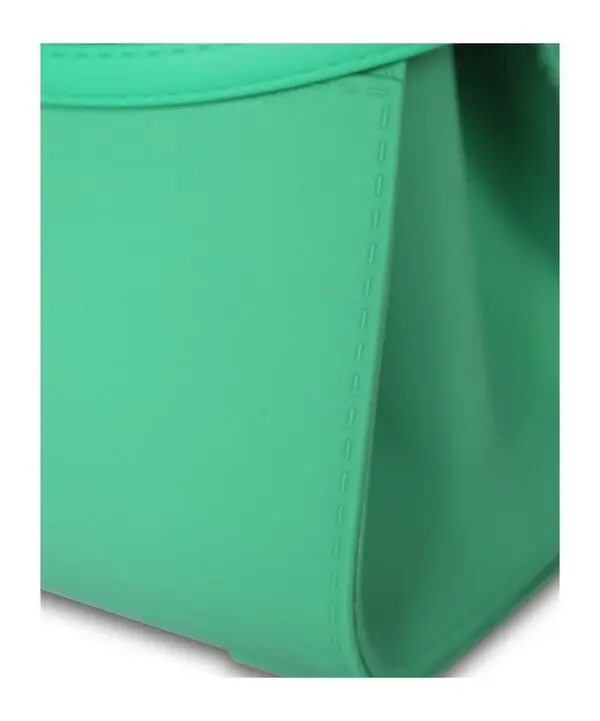 Moschino Belted Foldover Top Tote Bag - Green