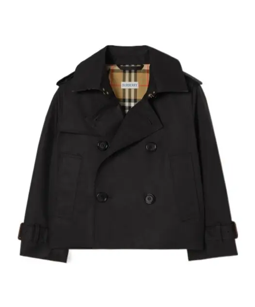 Burberry Double-breasted Cotton Coat