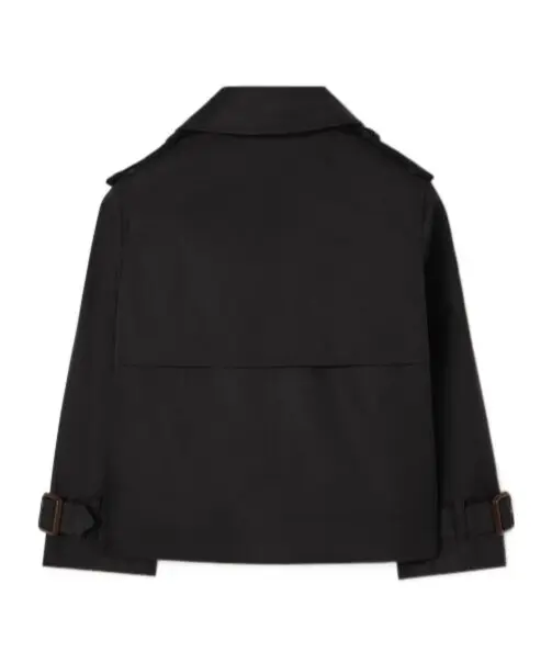 Burberry Double-breasted Cotton Coat