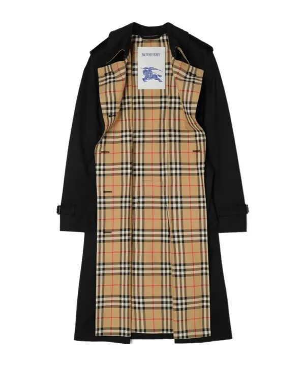Burberry Long Gabardine Trench Coat