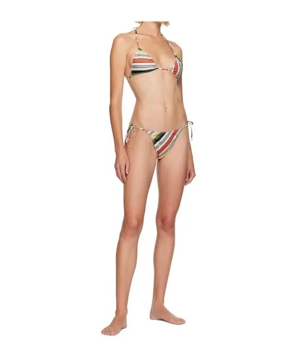 JEAN PAUL GAULTIER Lace-up Bikini Set