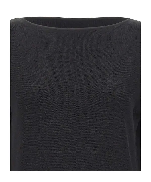 KAOS Boat-neck Knitted Dress