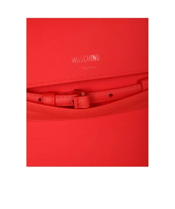 Moschino Belt Detail Top Handle Shoulder Bag