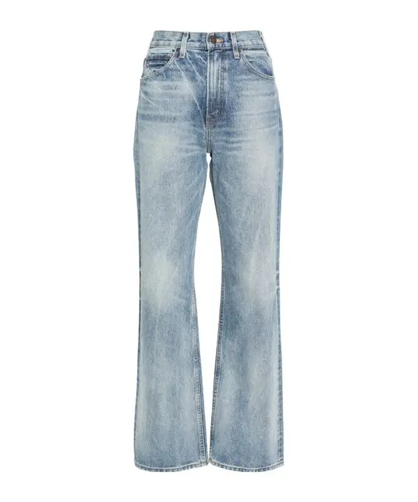 NILI LOTAN Belt-loop Jeans