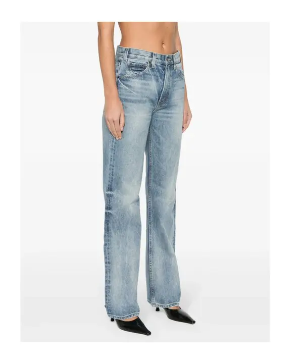 NILI LOTAN Belt-loop Jeans
