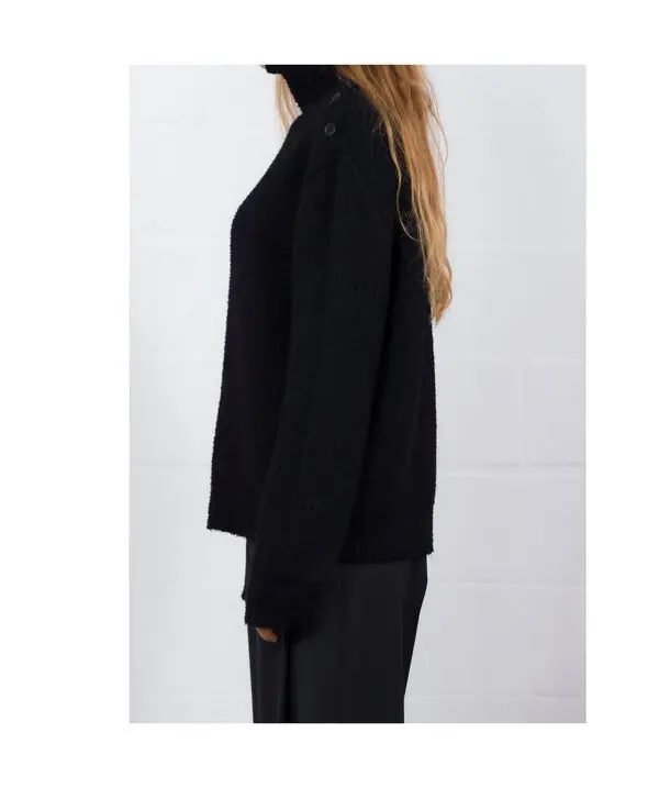 COURREGES Long-sleeved High-neck Sweater