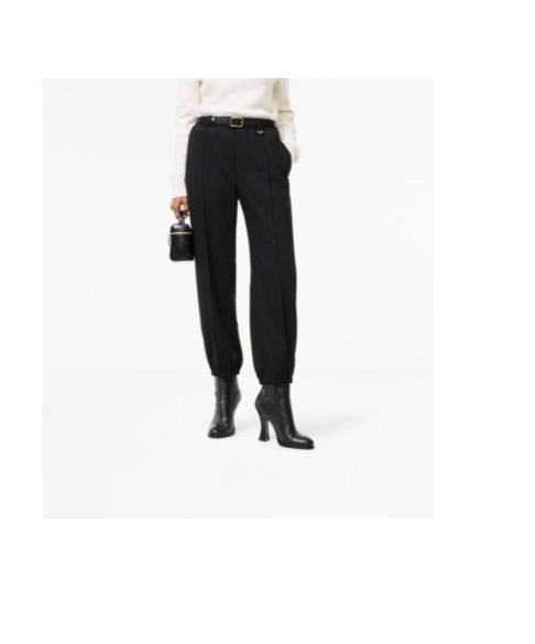 Burberry Wool Twill Jogging Pants