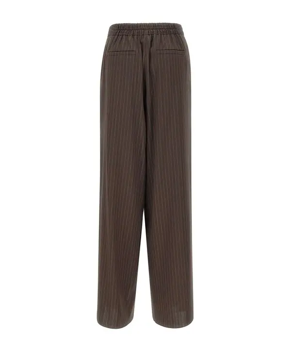 Marella Maggio Pinstriped Palazzo Pants
