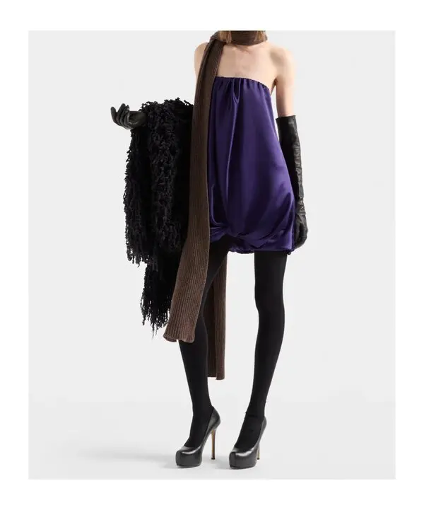 7 For All Mankind Strapless Corset-style Mini Dress
