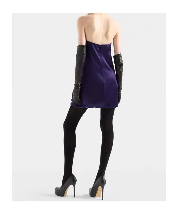 7 For All Mankind Strapless Corset-style Mini Dress