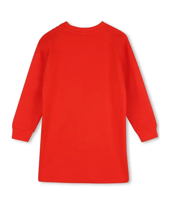 Marc Jacobs Snapshot Print Long Sleeve Dress